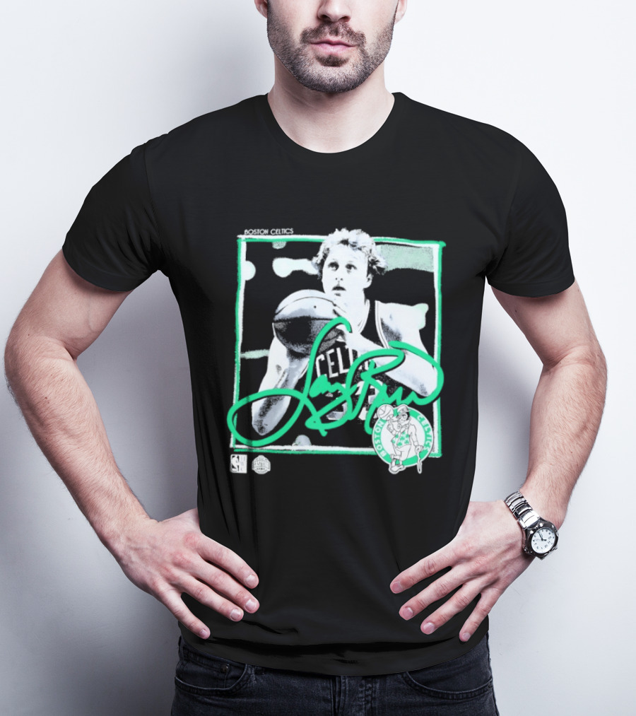 Larry Bird Boston Celtics NBA Legend T-Shirt
