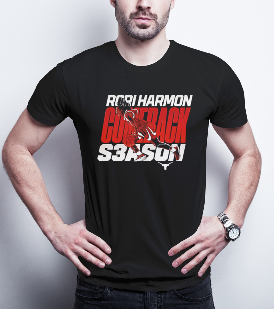 Rori Harmon Comeback Season Texas Basketball NCAA T-Shirt