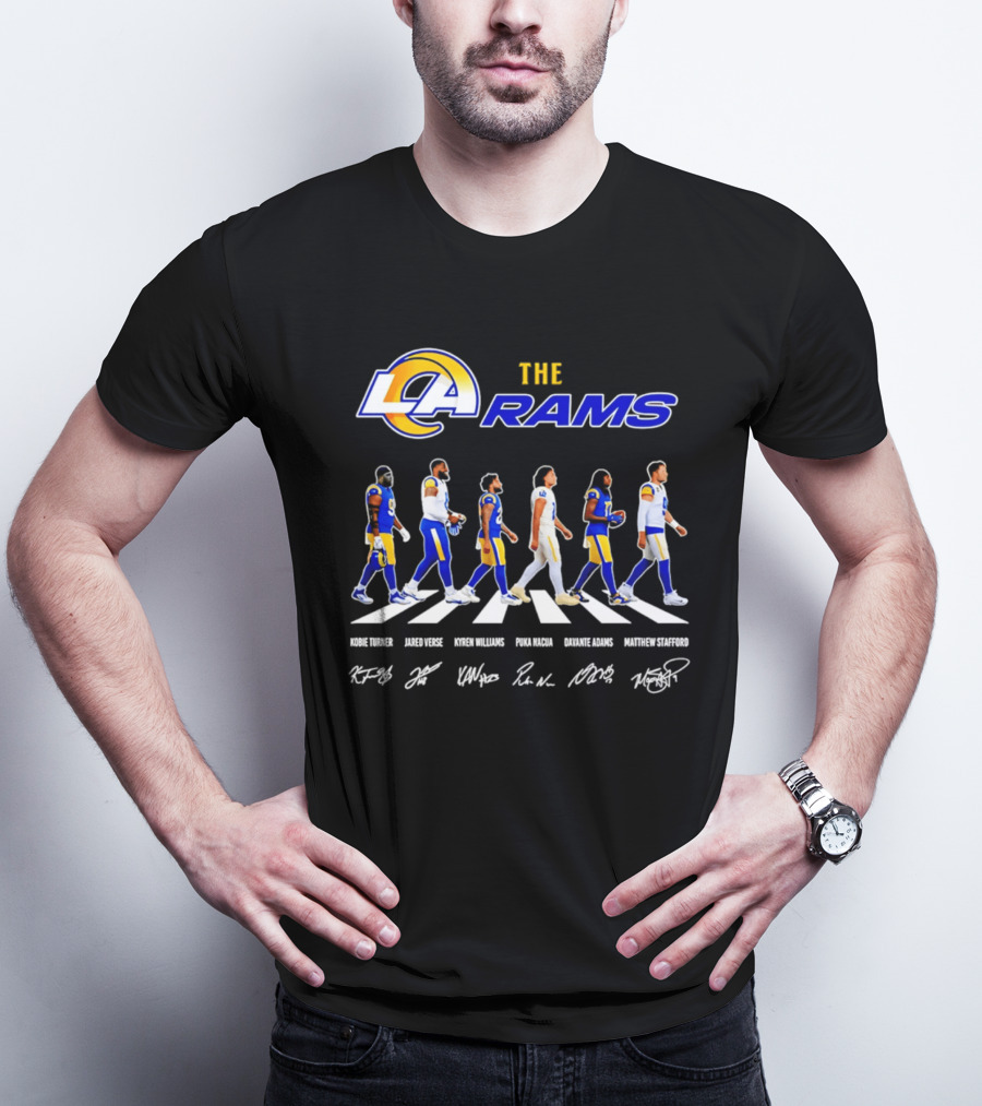 The Los Angeles Rams Abbey Road Signature Edition 2026 T-Shirt