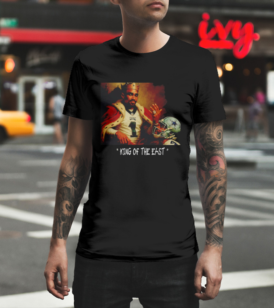 Philadelphia Eagles King Of The East Reigns Over Cowboys T-Shirt
