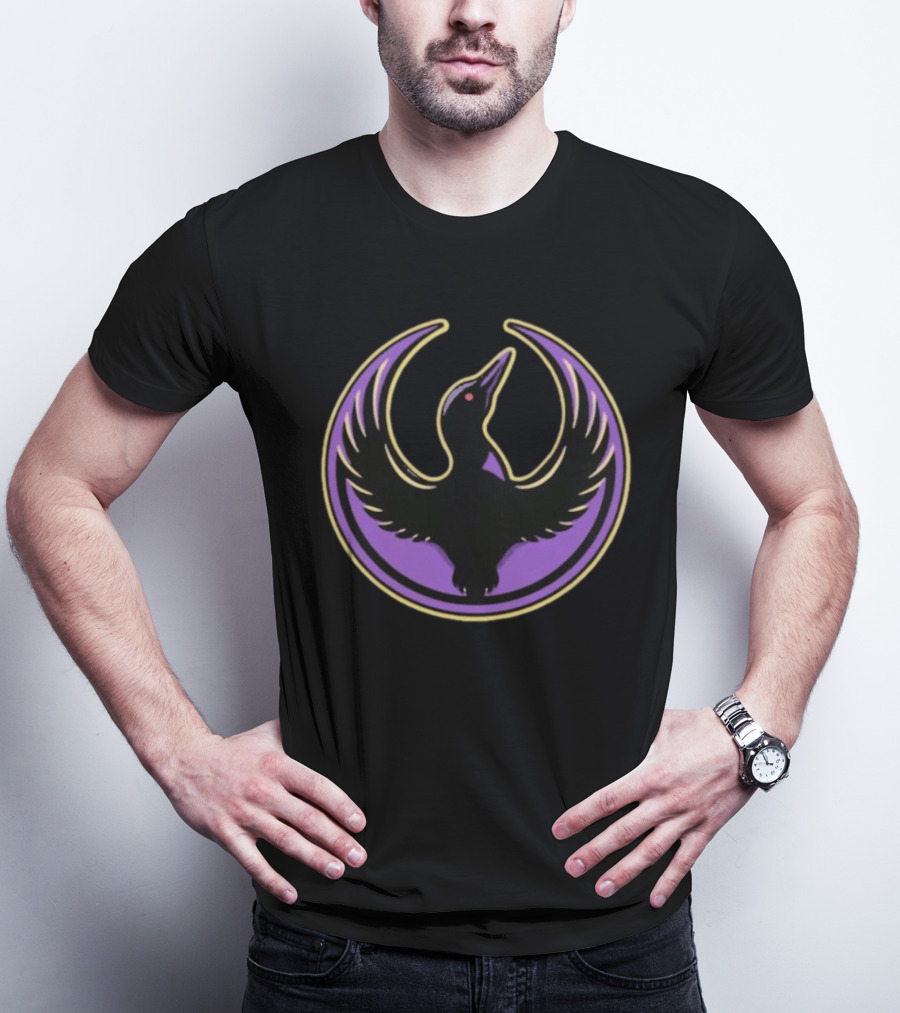 Rebel Loon Minnesota Rebel Alliance Purple Loon T-Shirt