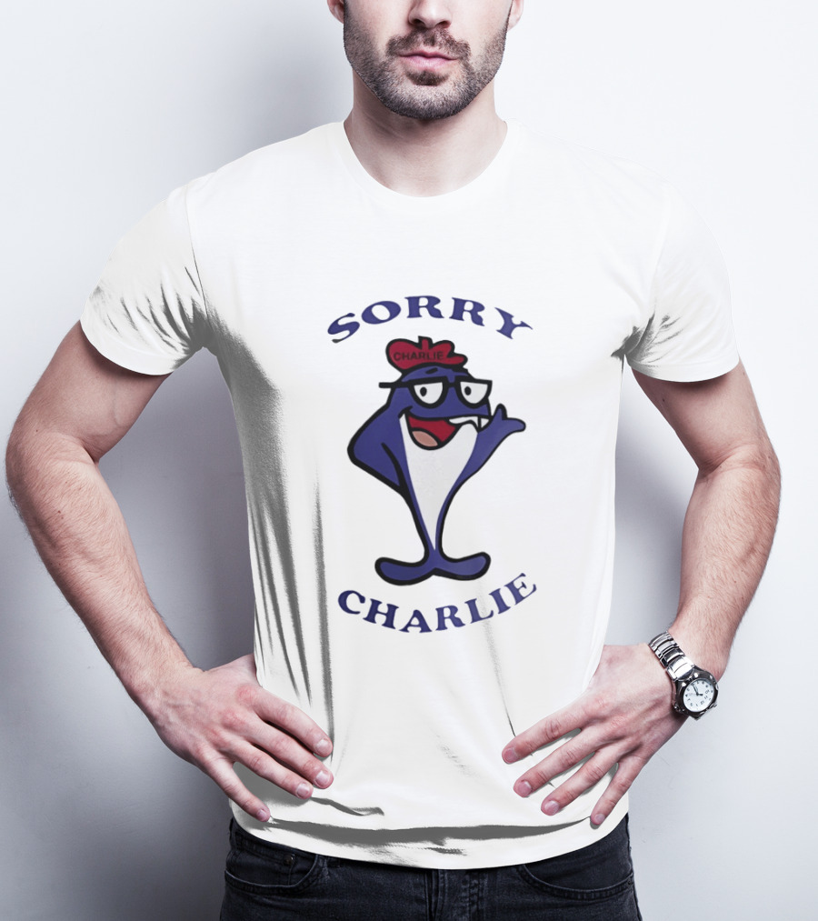 Sorry Charlie Tuna Character With Glasses And Hat T-Shirt
