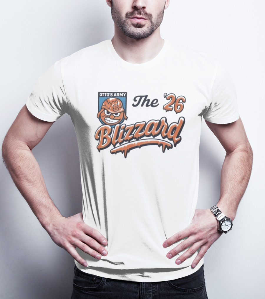 Otte's Army The '26 Blizzard W Smiley Helmet T-Shirt