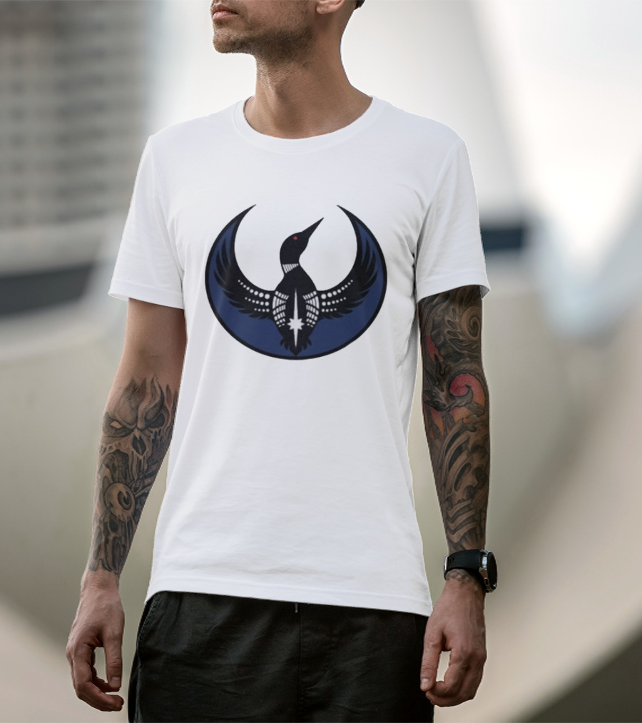 Minnesota Rebel Loon Starbird T-Shirt