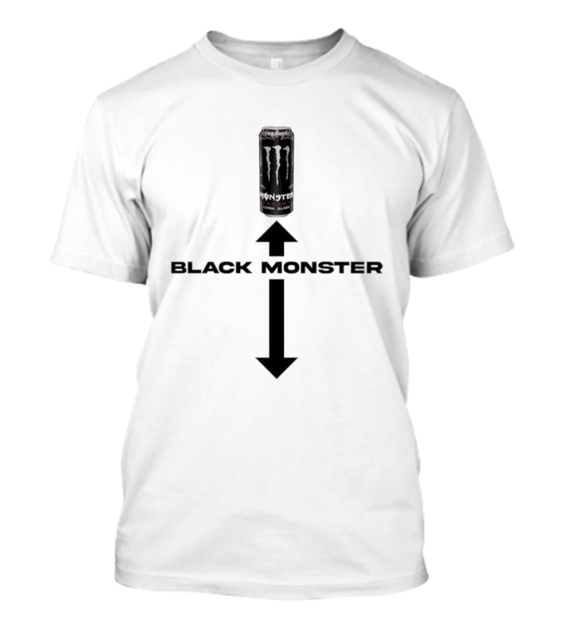 Zero Sugar Ultra Black Monster Energy Drink T-Shirt