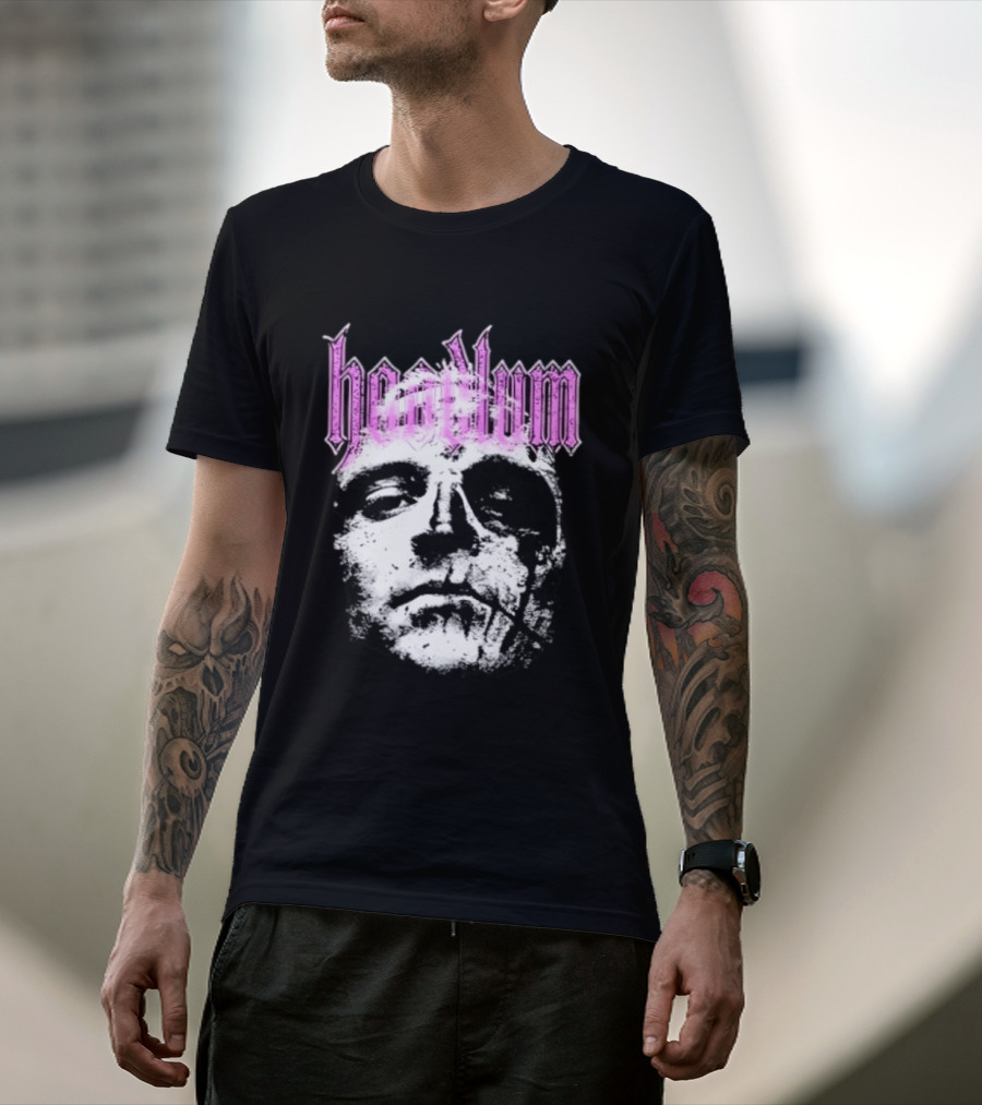 Hoodlum Gothic Style Rough Face T-Shirt
