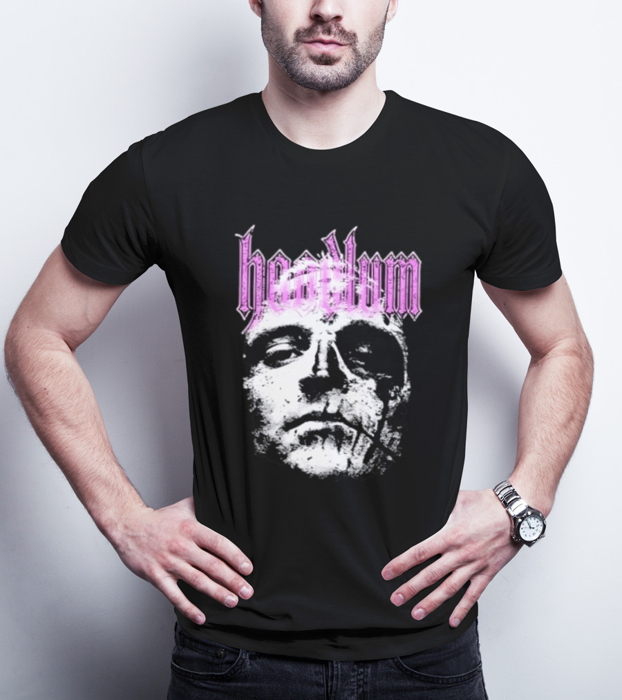 Hoodlum Gothic Style Rough Face T-Shirt
