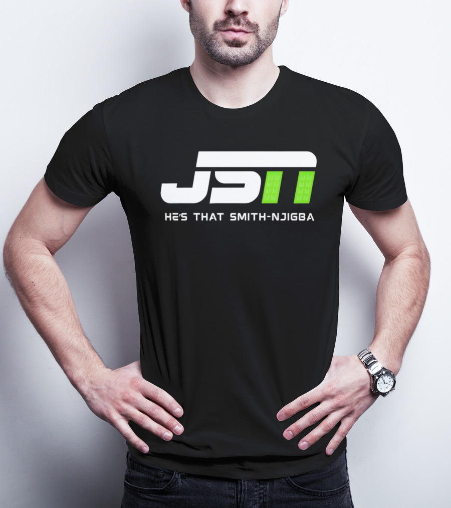 JSN He's That Smith Njigba Seattle Seahawks Football T-Shirt