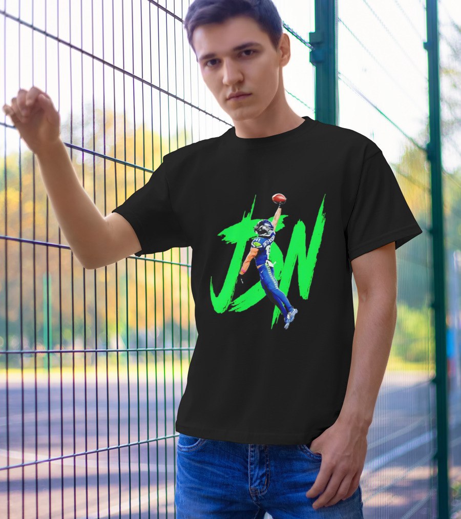 JSN Jaxon Smith Njigba Seattle Seahawks Football 2025 T-Shirt