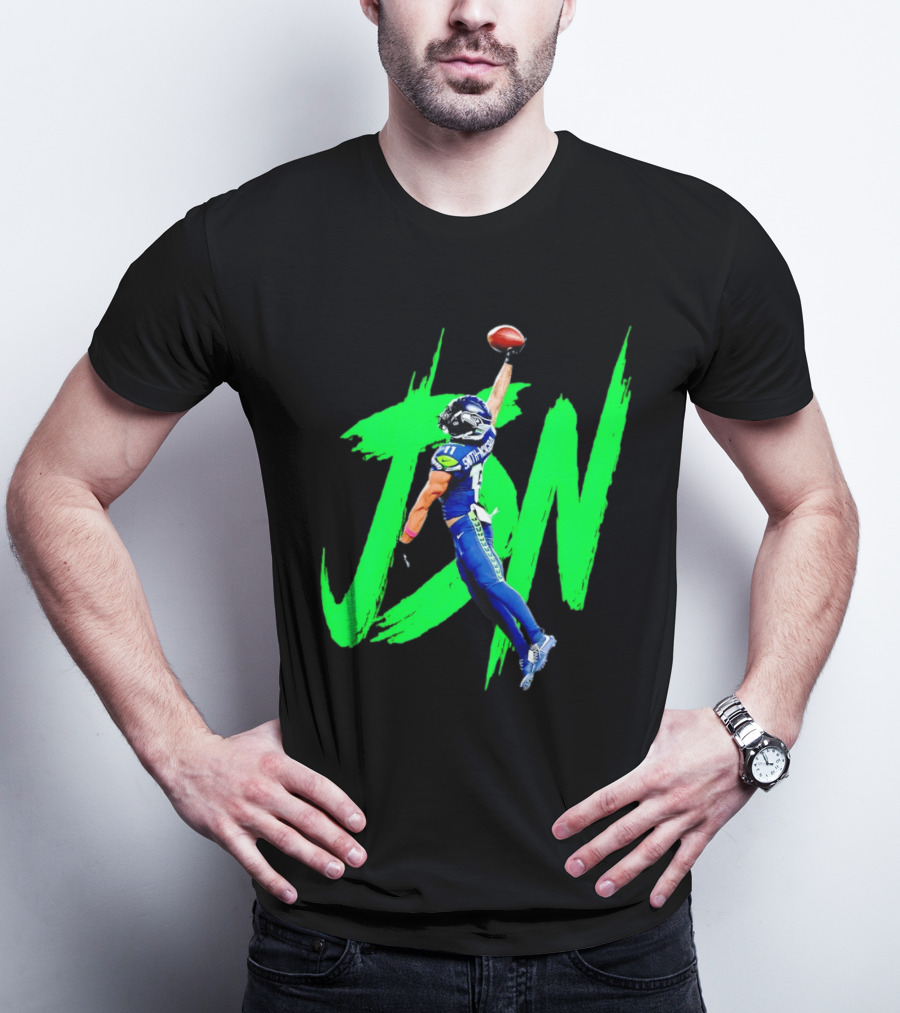 JSN Jaxon Smith Njigba Seattle Seahawks Football 2025 T-Shirt