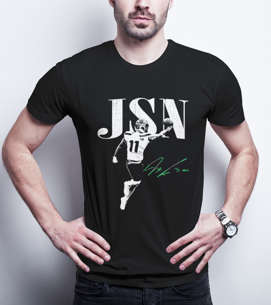 Jaxon Smith Njigba JSN Seattle Seahawks Football Signature T-Shirt