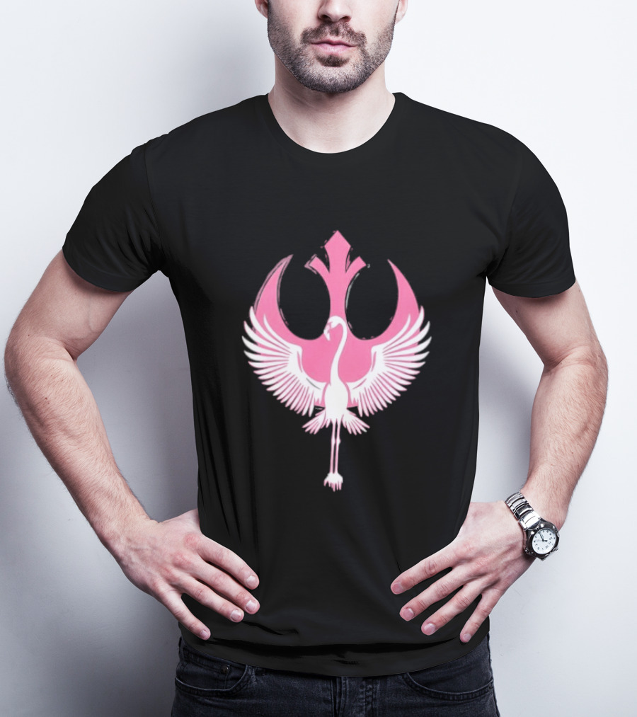 Star Wars Rebel Alliance Flamingo Pink Variant T-Shirt
