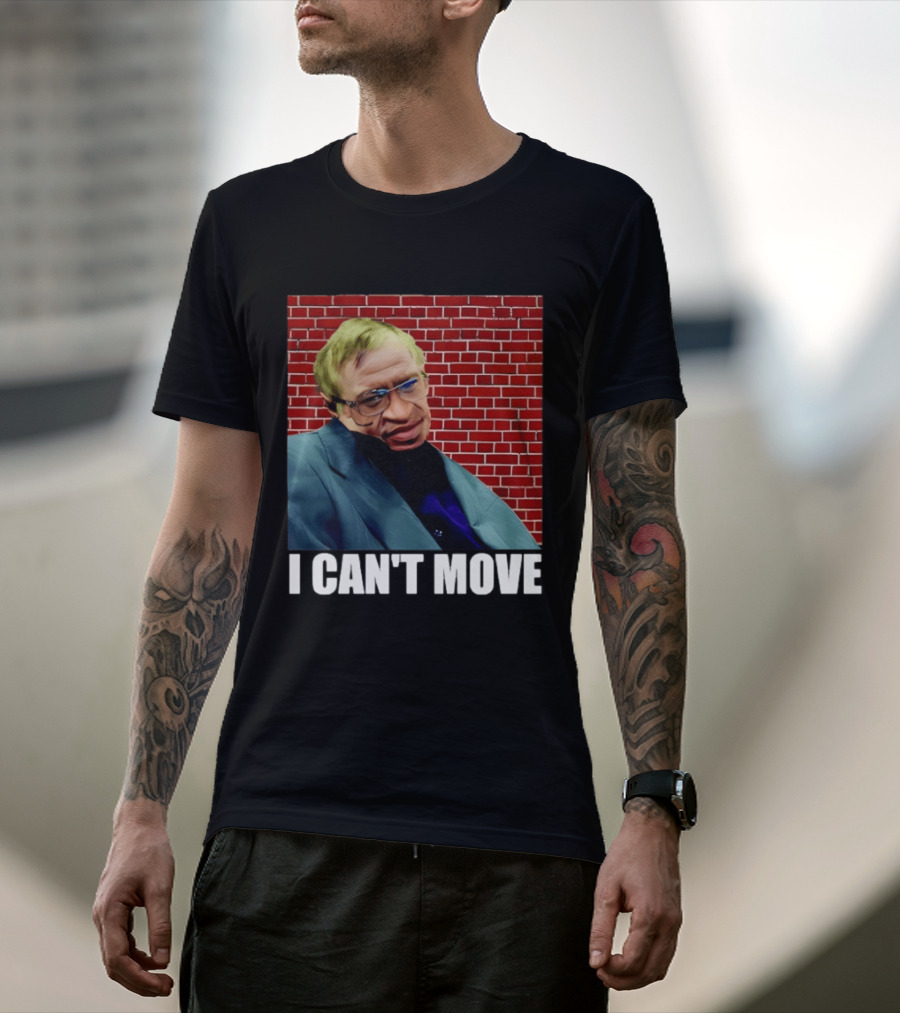 George Floyd Stephen Hawking I Can’t Move T-Shirt