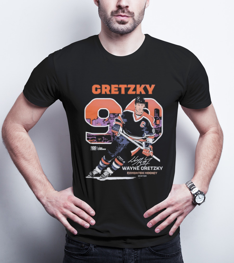 Wayne Gretzky 99 Edmonton Hockey T-Shirt
