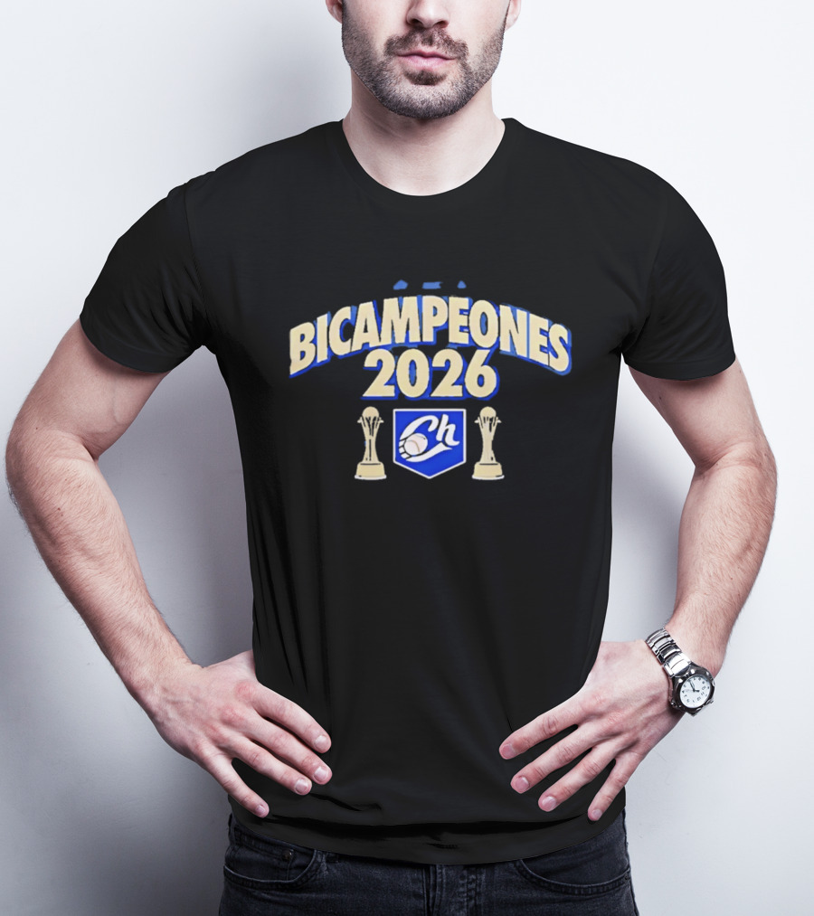 Charros De Jalisco BICAMPEONES 2026 CAMISETA CAMPEONES LMP 25 26 T-Shirt