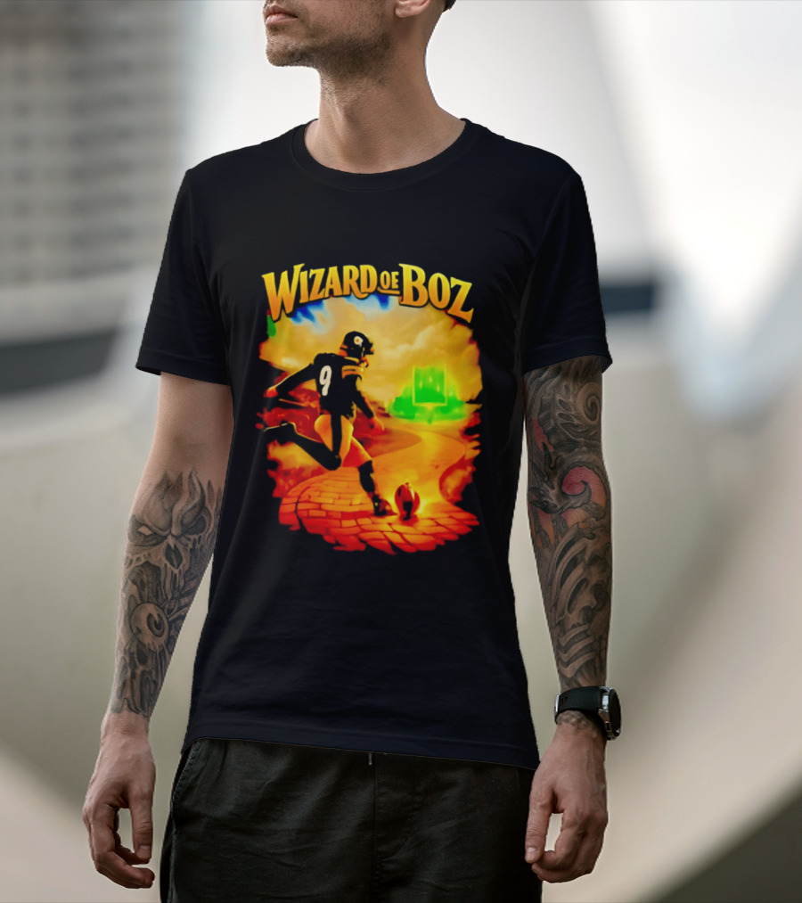Wizard Of Boz Chris Boswell Pittsburgh Steelers Football Kicker Fantasy T-Shirt