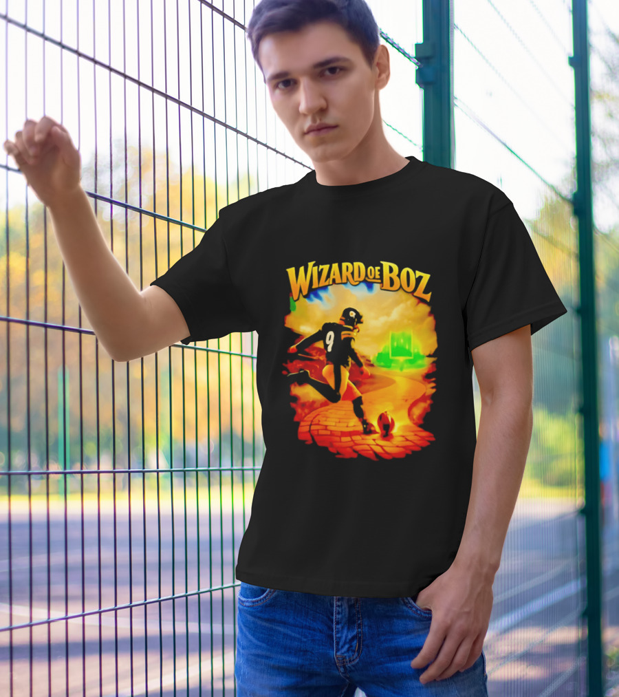 Wizard Of Boz Chris Boswell Pittsburgh Steelers Football Kicker Fantasy T-Shirt