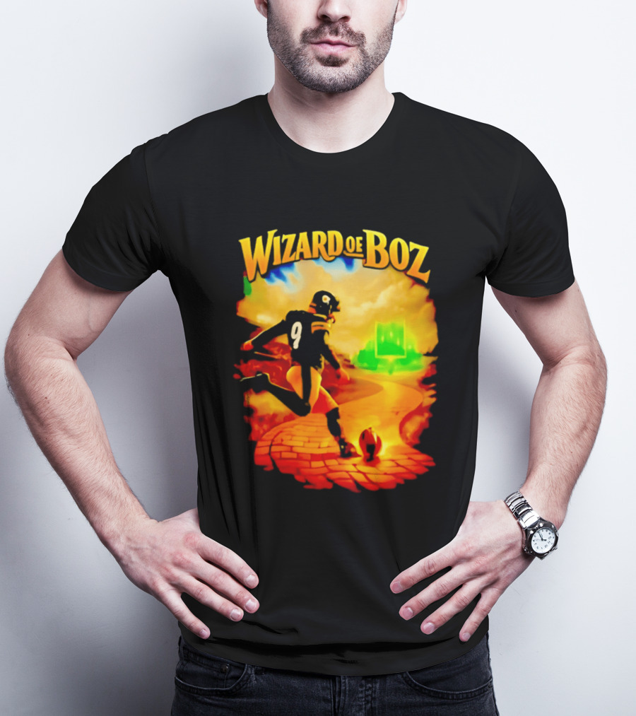 Wizard Of Boz Chris Boswell Pittsburgh Steelers Football Kicker Fantasy T-Shirt