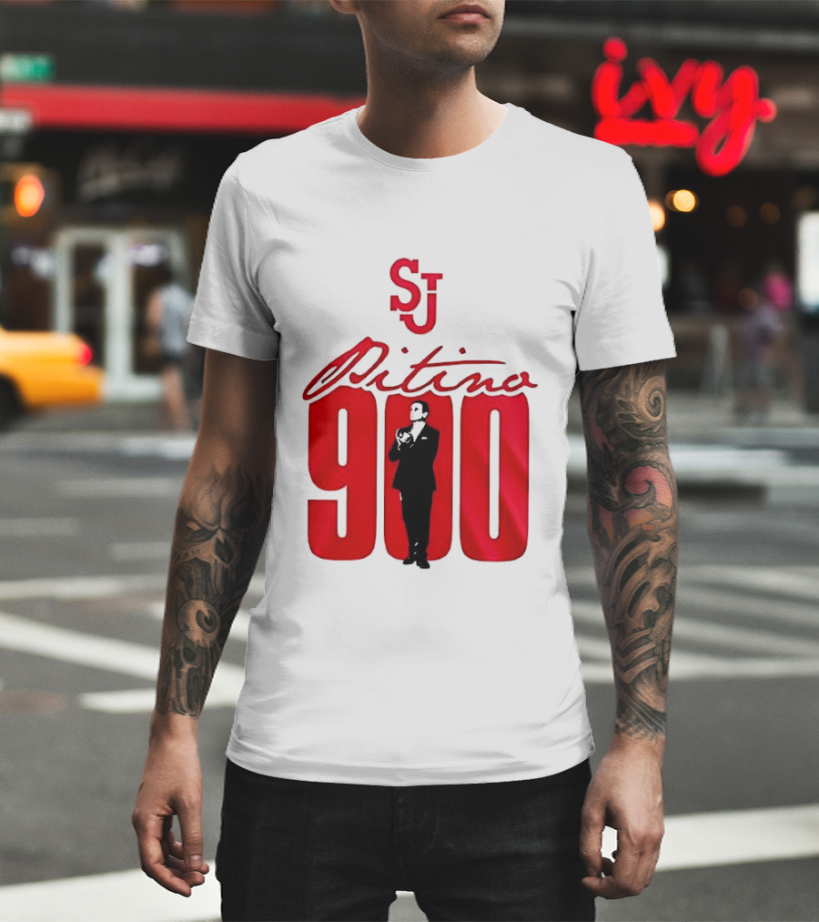 St. John's Rick Pitino 900 Victory Celebration 2026 T-Shirt