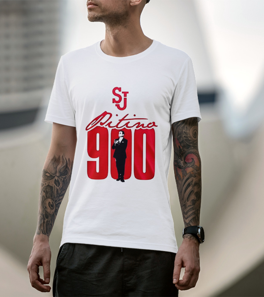 St. John's Rick Pitino 900 Victory Celebration 2026 T-Shirt