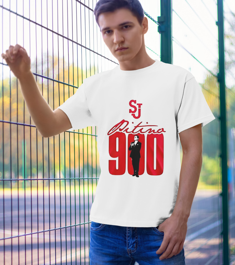 St. John's Rick Pitino 900 Victory Celebration 2026 T-Shirt