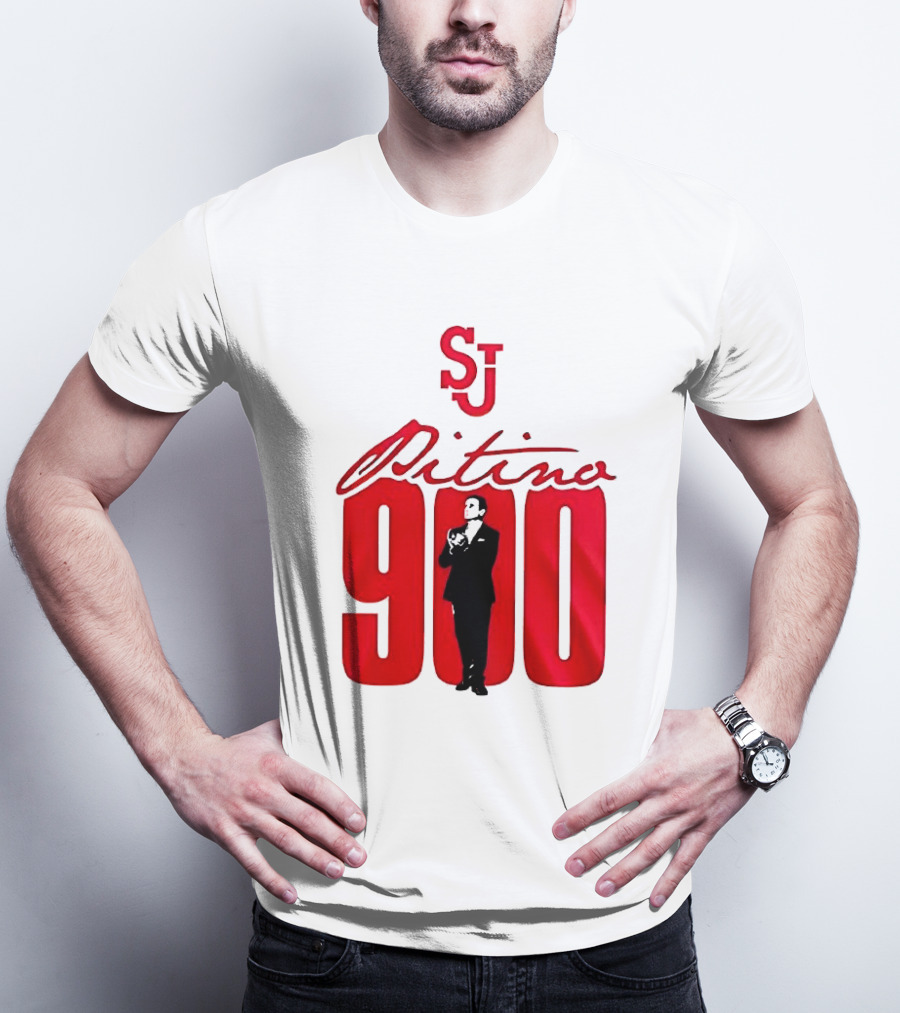 St. John's Rick Pitino 900 Victory Celebration 2026 T-Shirt