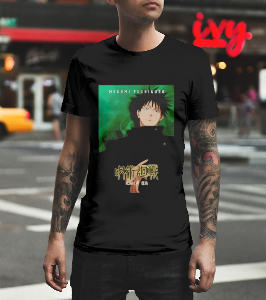 Jujutsu Kaisen Megumi Fushiguro The Culling Game Arc Season 3 T-Shirt