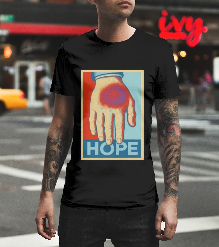 Trump Hope Hand Pop Art Style Springs Eternal T-Shirt