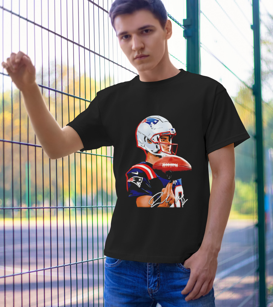 Drake Maye New England Patriots Quarterback Football Patriots Jersey T-Shirt