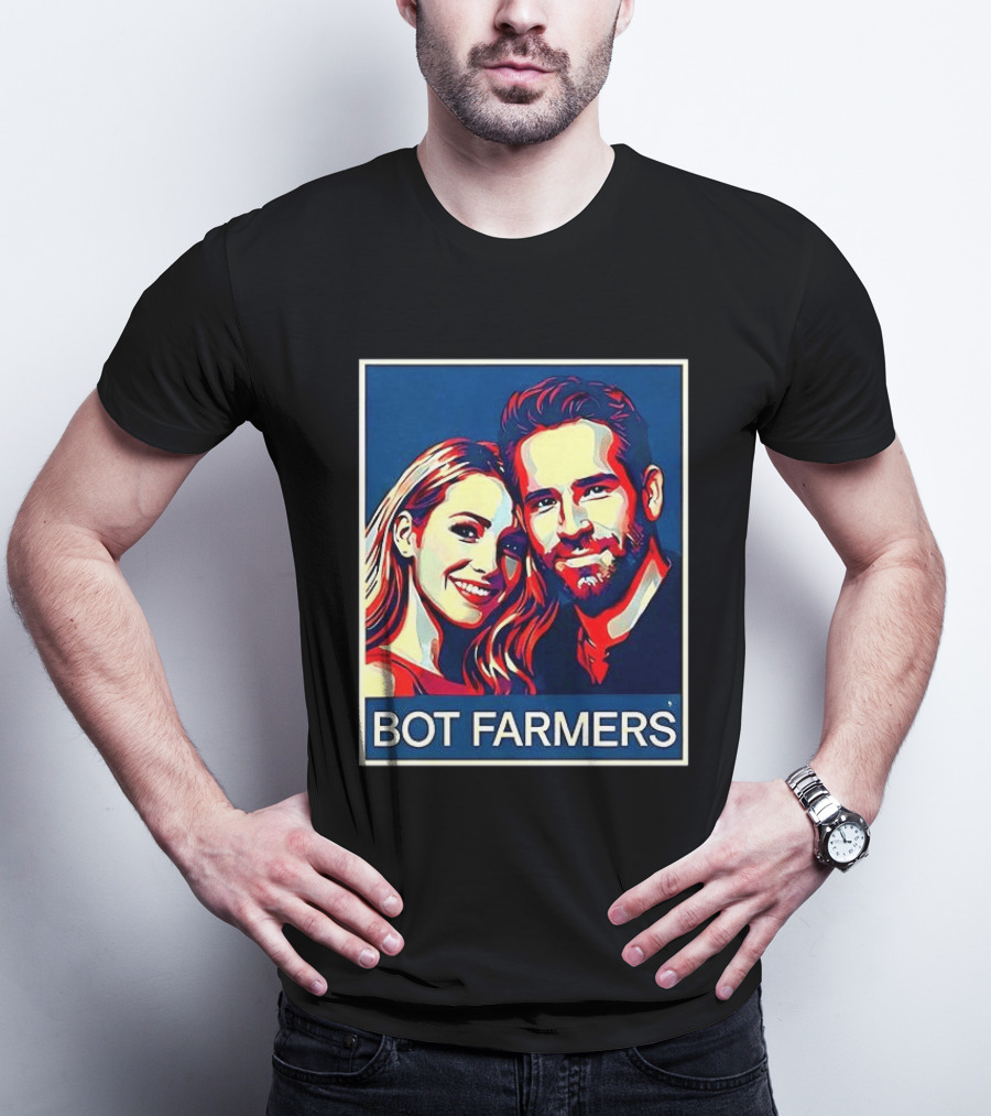BOT FARMERS Hope Obama T-Shirt