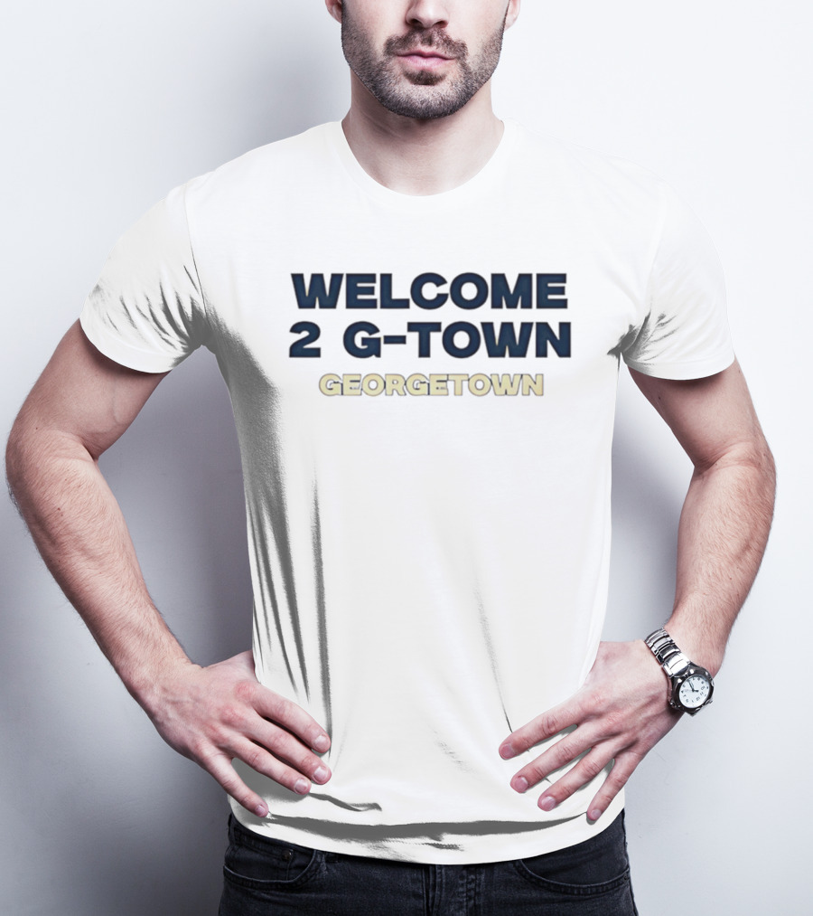 Welcome To 2 G Town Georgetown T-Shirt