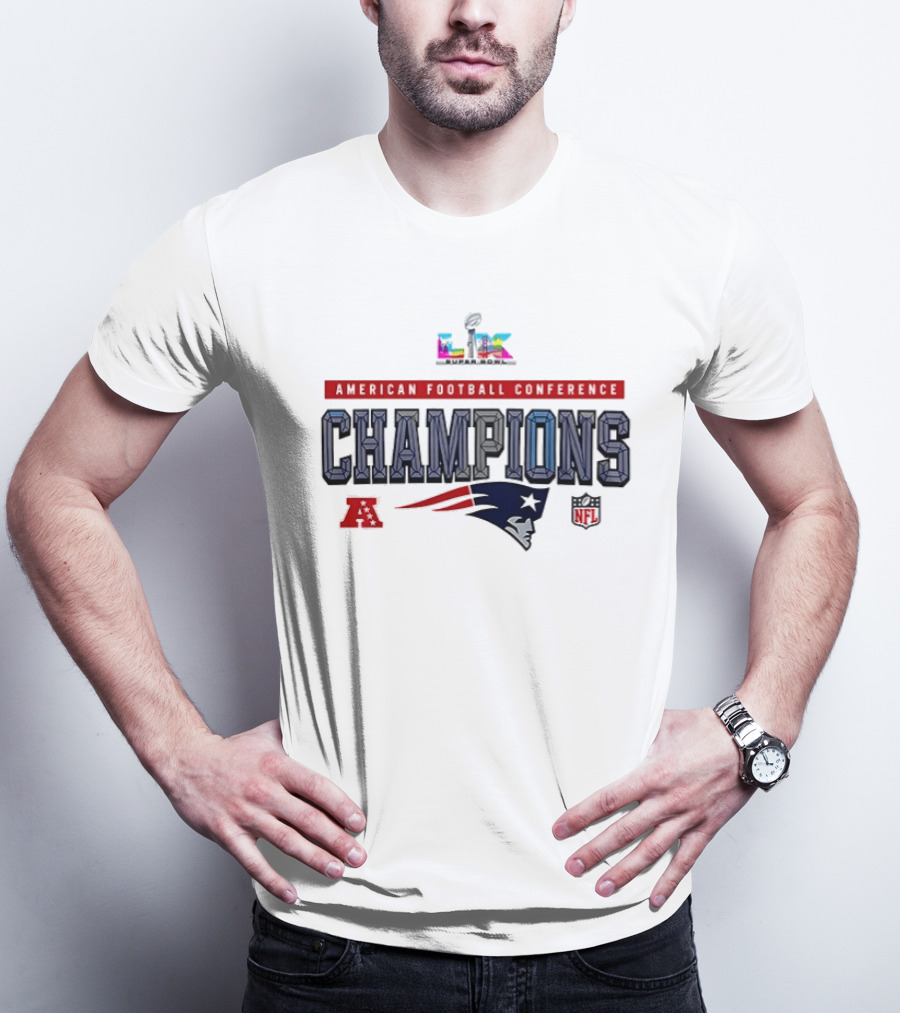 New England Patriots American Football Conference Champions T-Shirt