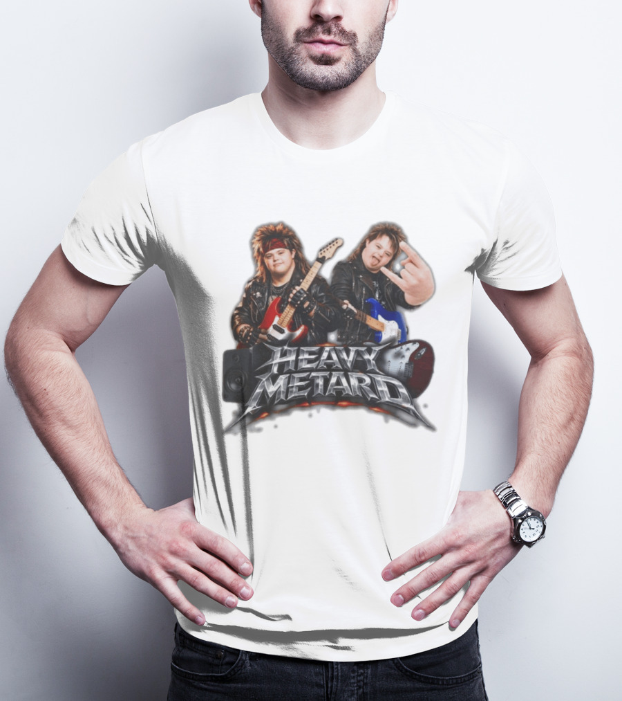 Heavy Metard Rock Gestures And Guitars T-Shirt