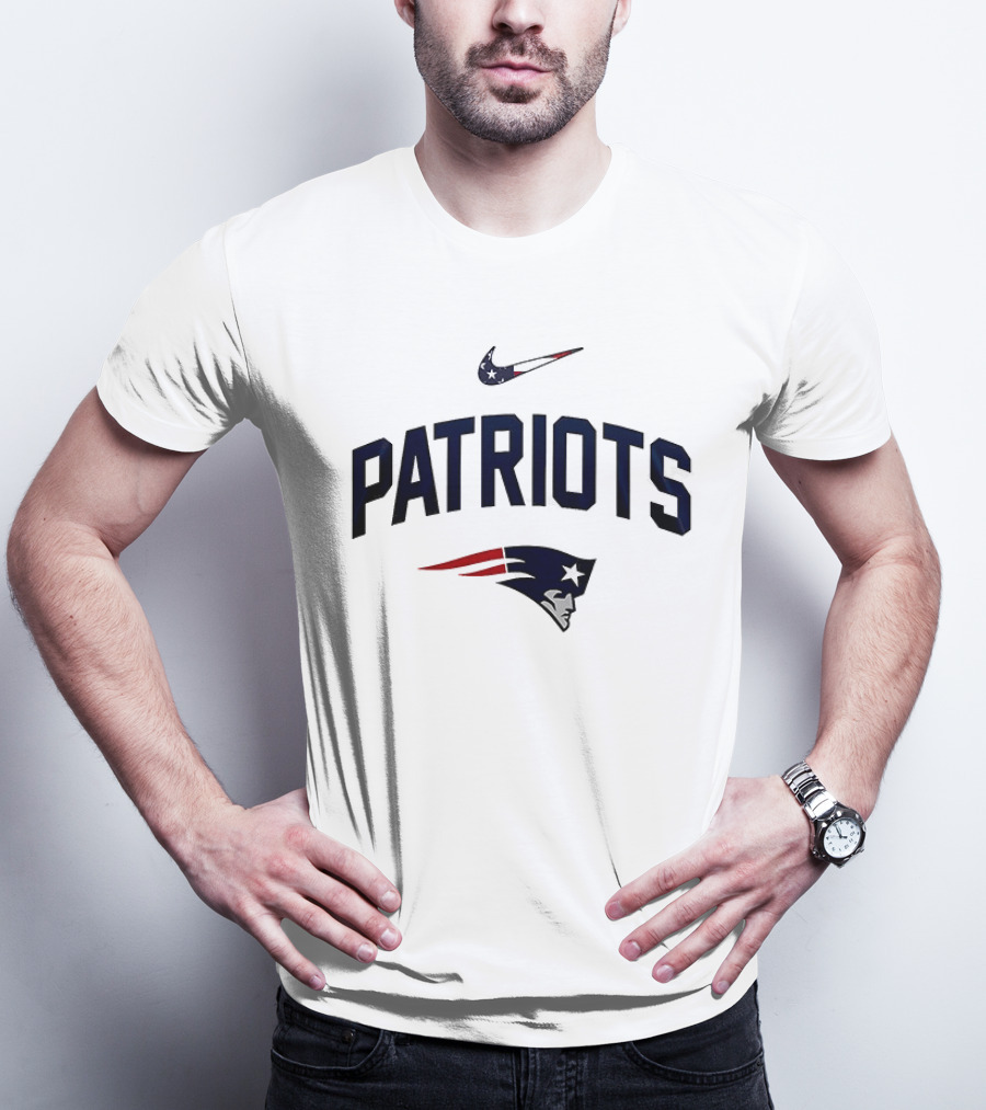 Patriots Nike New England Football Team Fan Gear T-Shirt