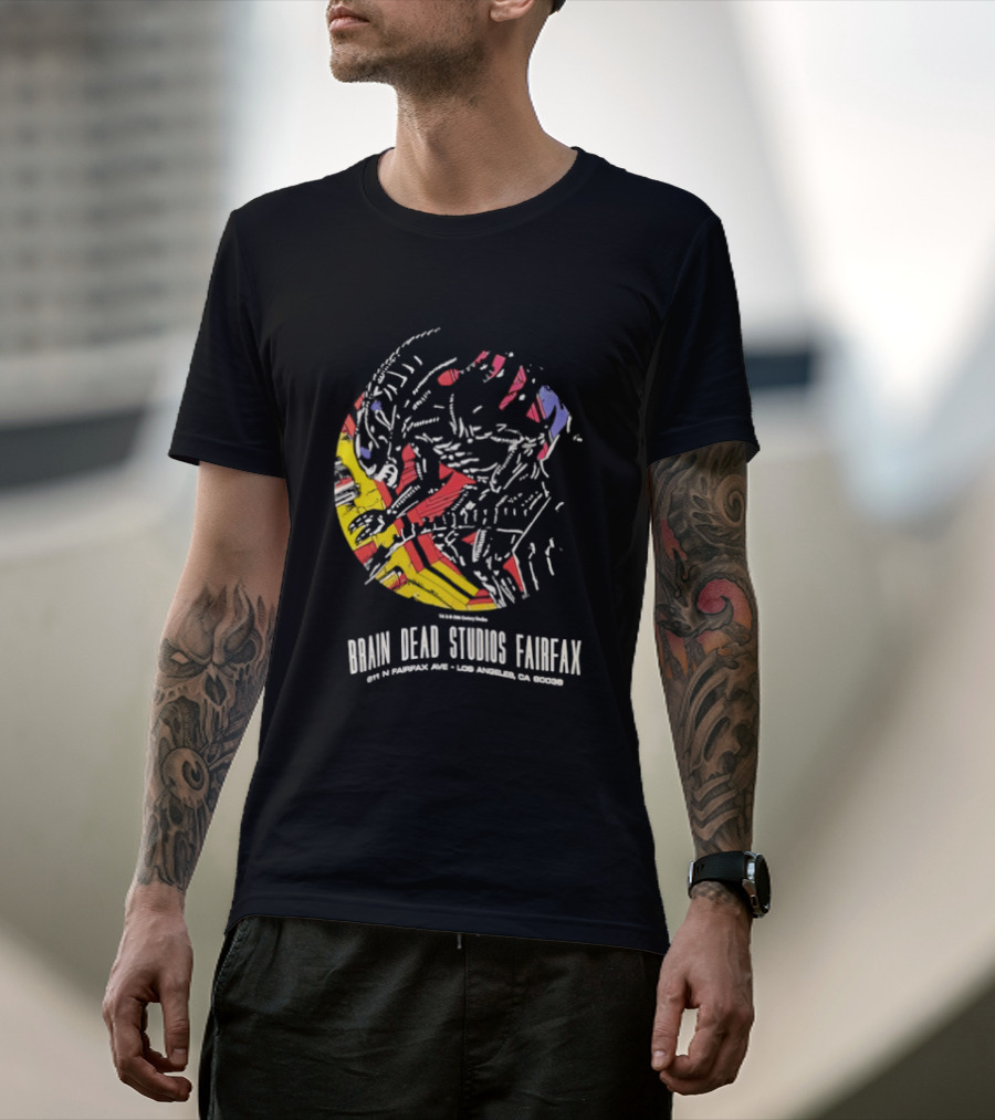 Brain Dead Studios Fairfax Alien One To Another Aug 4 Los Angeles CA RSVP T-Shirt
