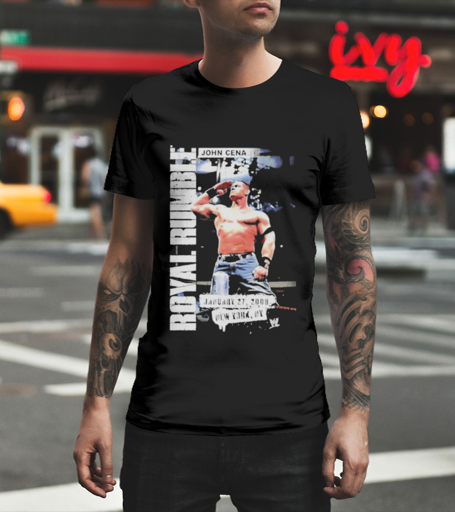 Royal Rumble 2008 John Cena T-Shirt