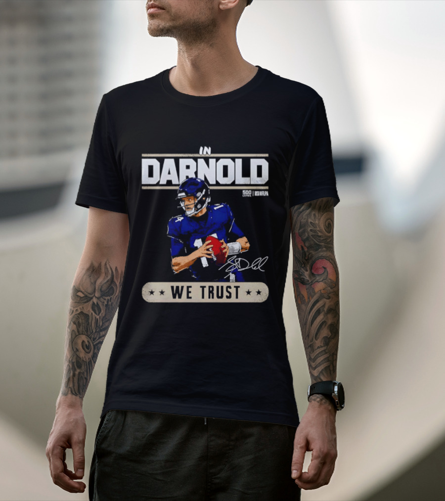 An Darnold Football We Trust T-Shirt