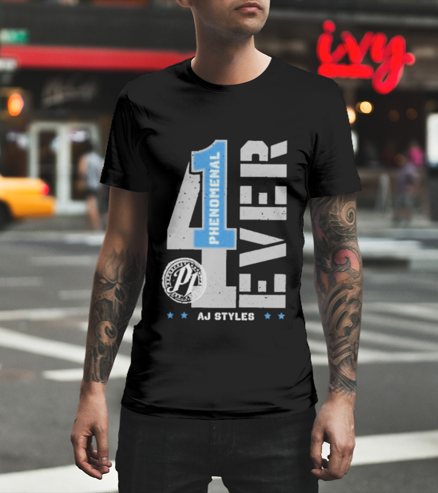 AJ Styles Phenomenal 1 Forever WWE T-Shirt