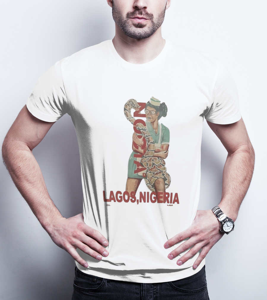 NOCTA Homecoming Lagos Nigeria Nurse Snake T-Shirt