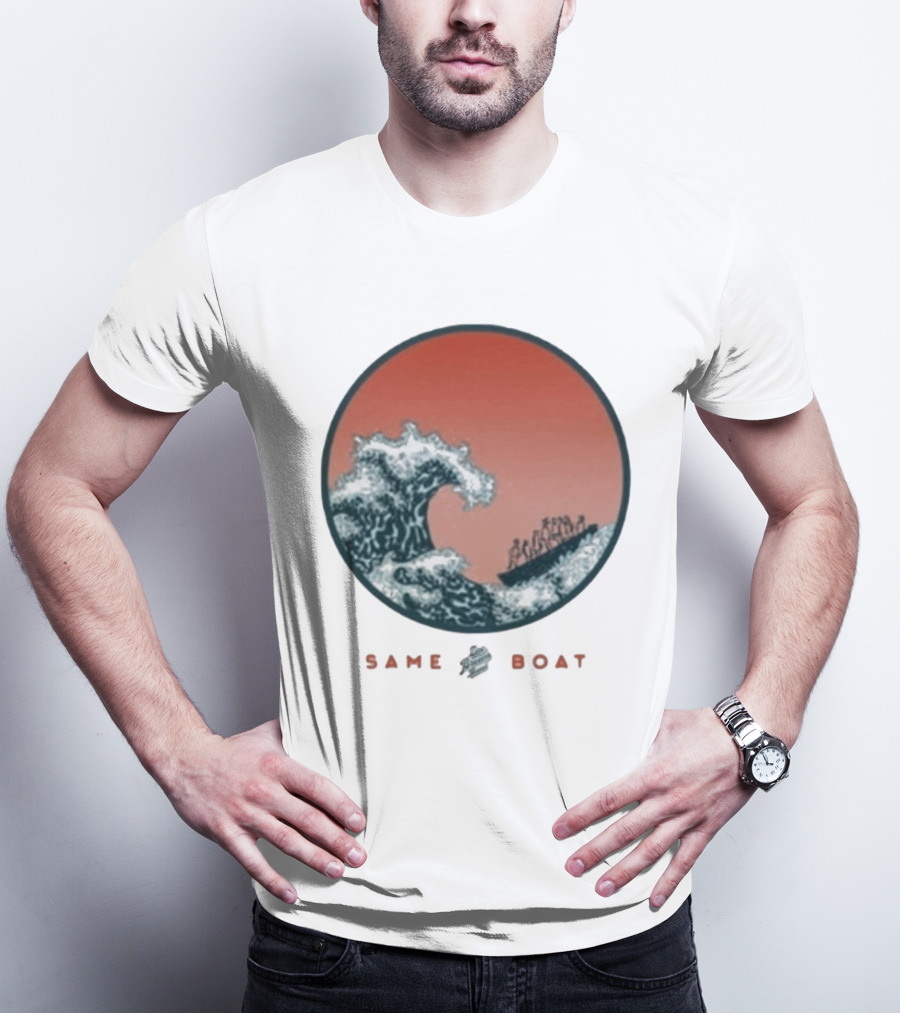 Zac Brown Band Same Boat Wave T-Shirt
