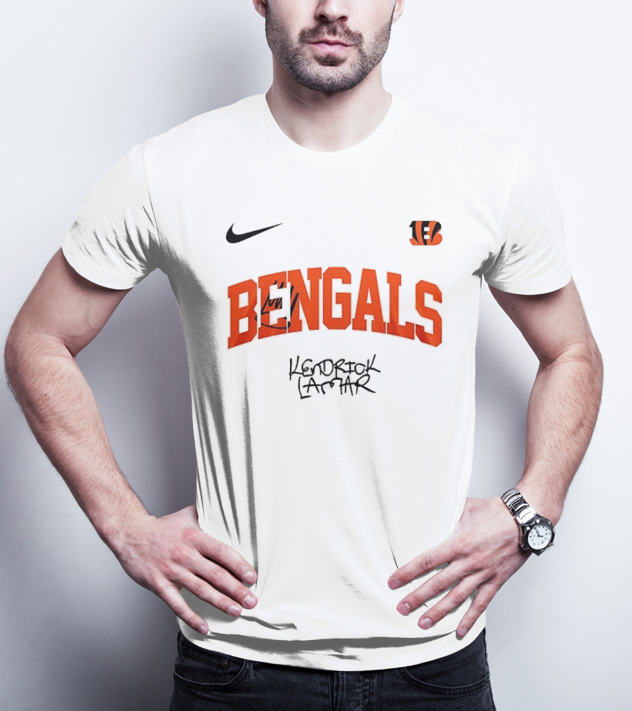Cincinnati Bengals Kendrick Lamar King Kunta Collaboration Nike 16 T-Shirt