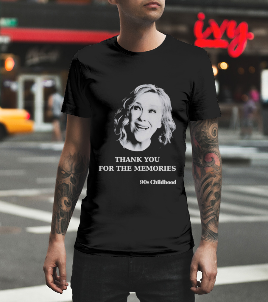 Catherine O'Hara 90s Childhood Thank You For The Memories T-Shirt