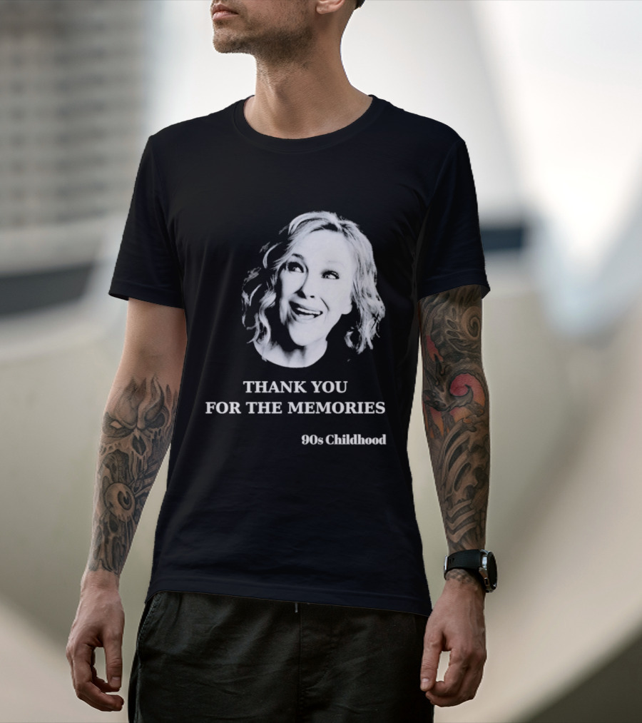 Catherine O'Hara 90s Childhood Thank You For The Memories T-Shirt