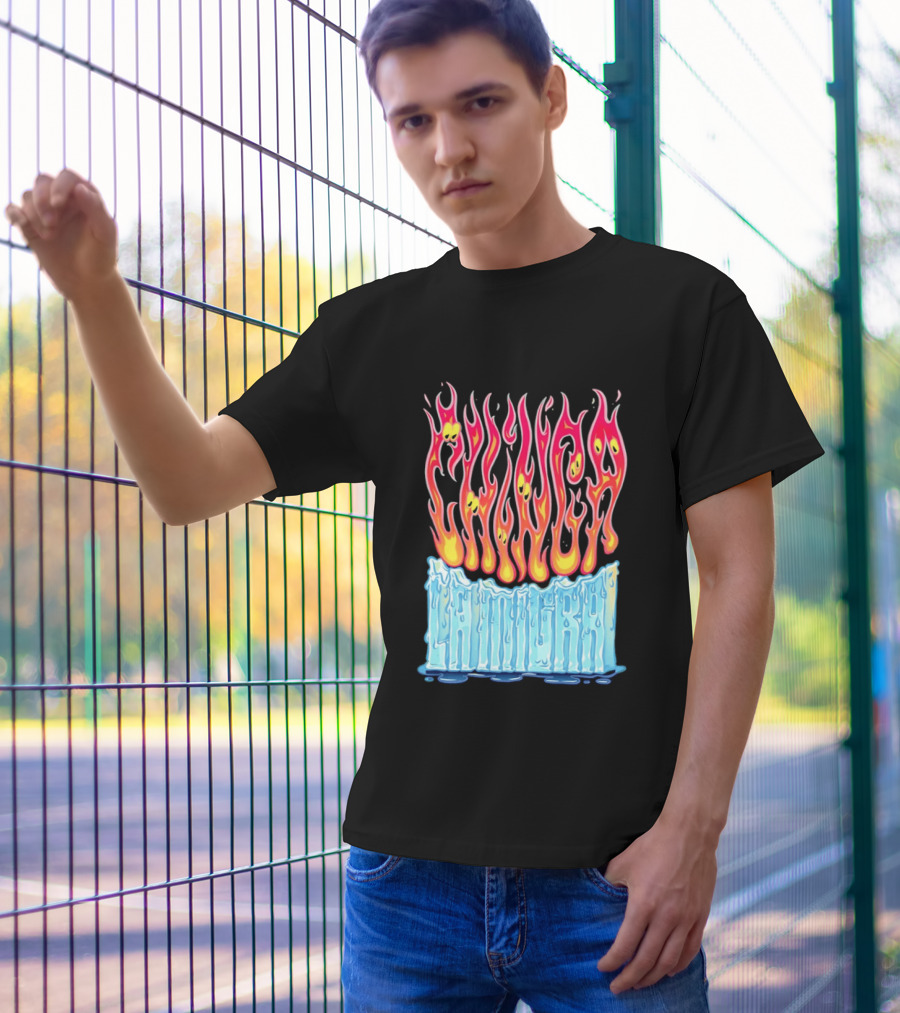 Chili Chimichanga Ice Fire Fusion Melting Pantera T-Shirt