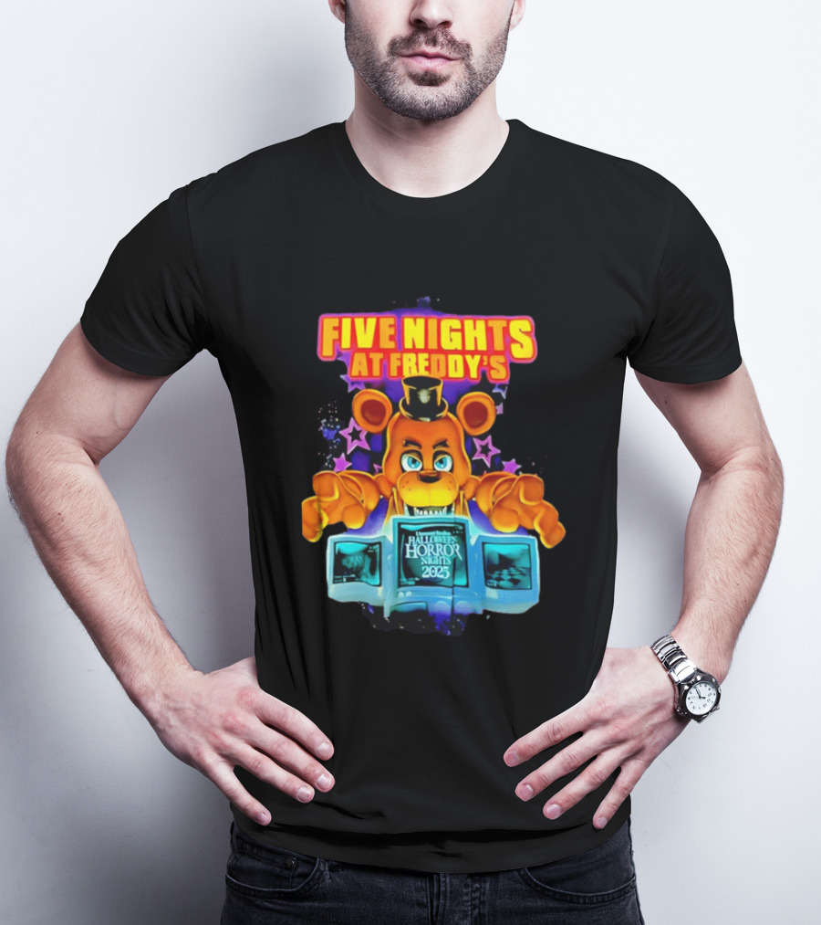Five Nights At Freddy's Halloween Horror Nights 2025 Freddy Fazbear Animatronic T-Shirt