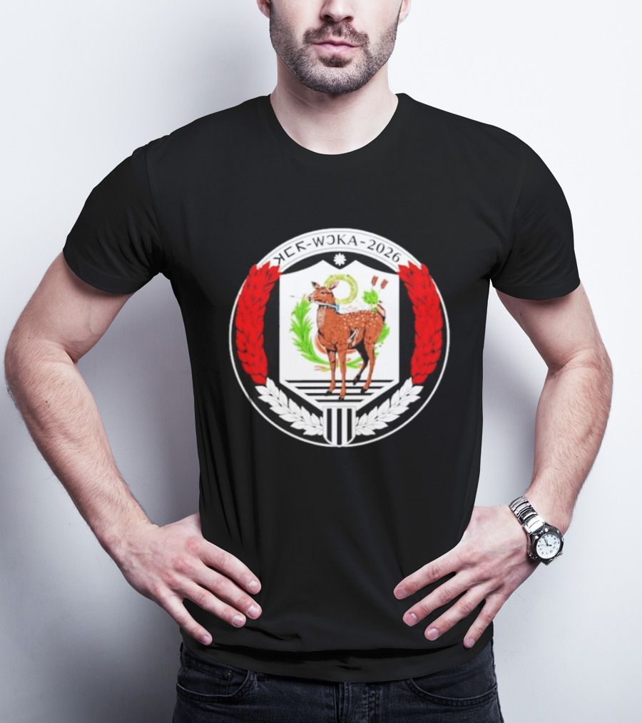 My Chemical Romance Peru Moat Deer 2026 Red Wreath T-Shirt