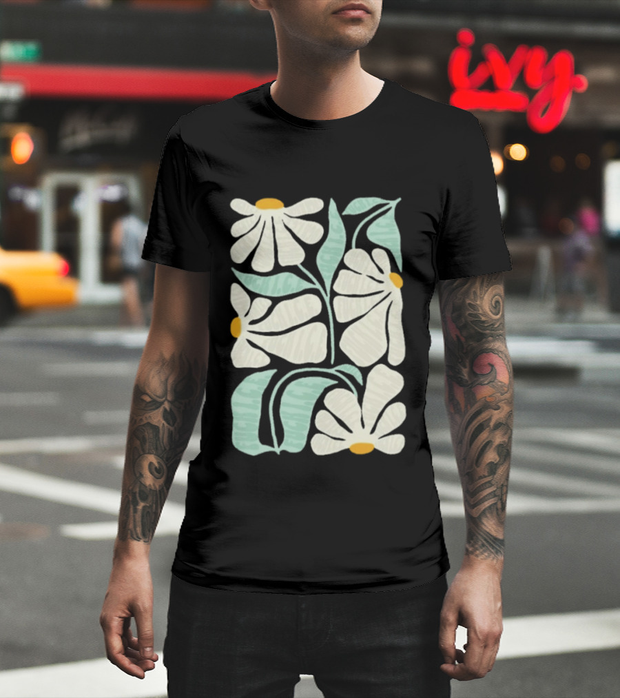 Subtle Ice Floral Fuck Blossoms T-Shirt