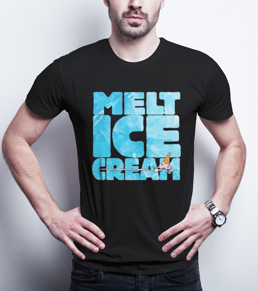 Ben & Jerry's Melt Ice Cream Frozen Treat Humor T-Shirt
