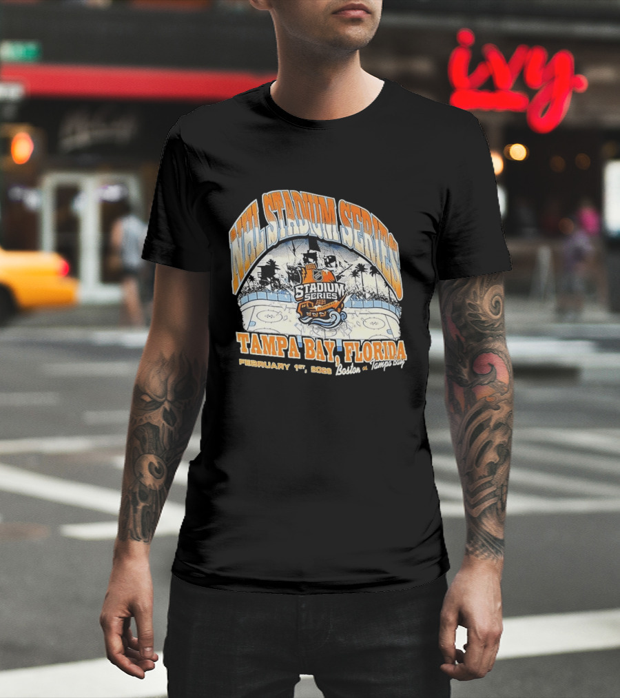 NHL Stadium Series Tampa Bay Florida 2026 Boston Vs Tampa Bay February 1st T-Shirt