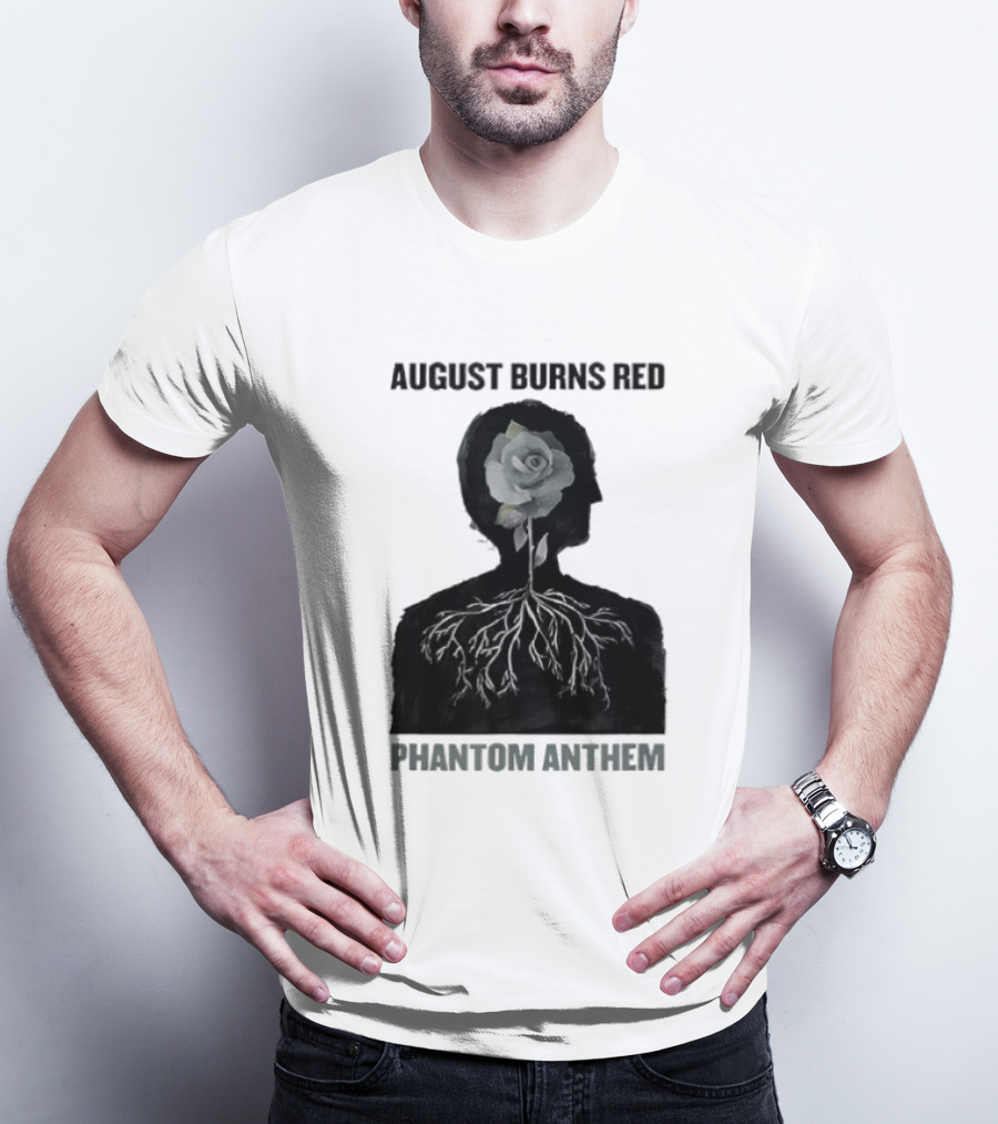 August Burns Red Phantom Anthem Rose T-Shirt
